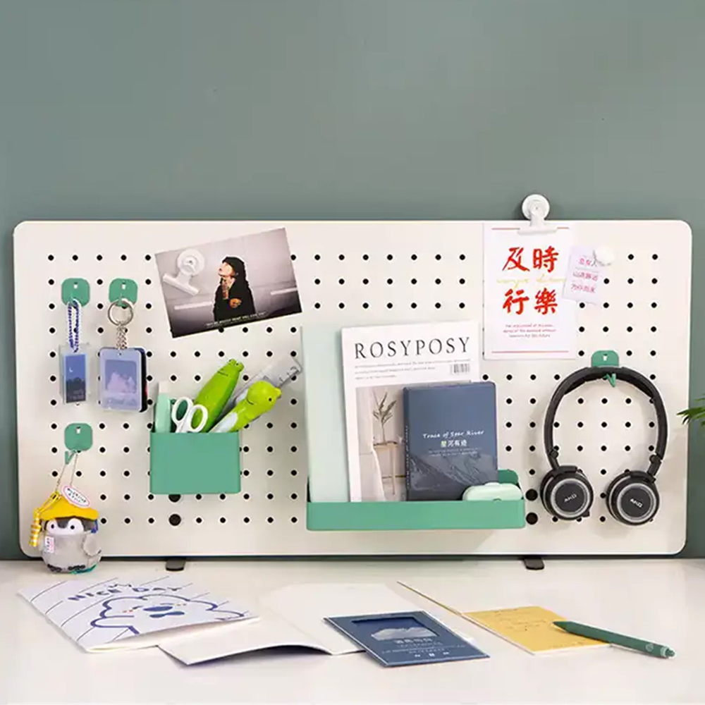 Tablero perforado organizador más kit accesorios – Ergomotion